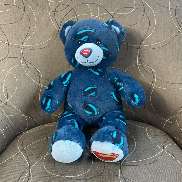 DC Comics | Toys | Build A Bear Superman Man Of Steel Bear Plush Bab ...